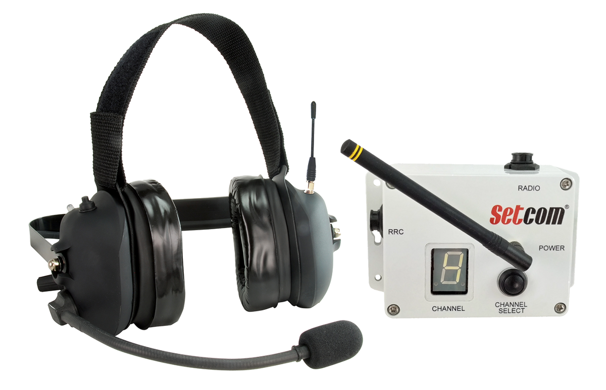 Setcom Wireless Headsets and Communication Systems