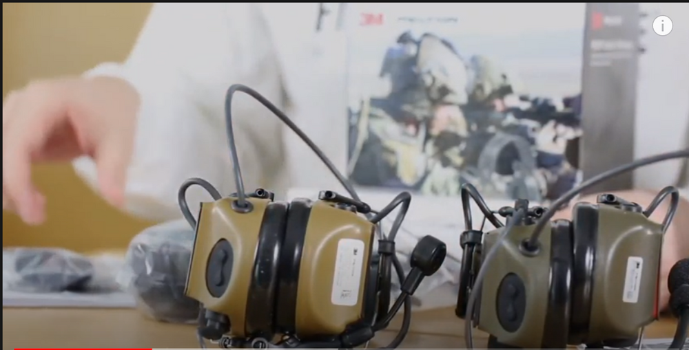 3M Peltor ComTac VI Headsets - ComTac 6 Tactical Headsets | First ...